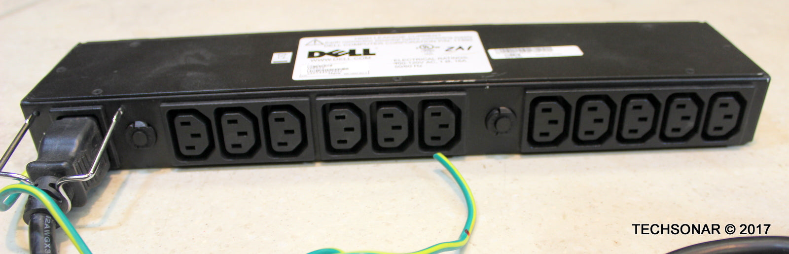 Lot of 4 DELL 1T890 AP6020 13 Port Rack Mountable Power Distribution U ...
